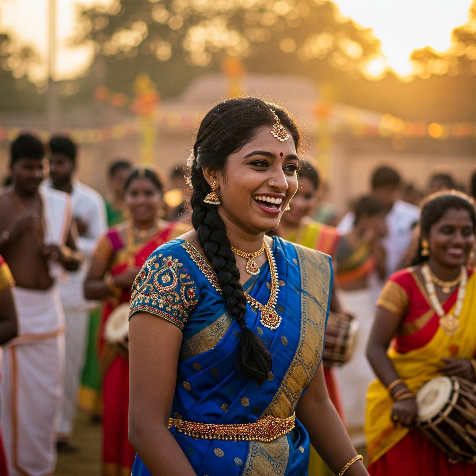 Traditional Dress of Tamilnadu For Men and Women - Aking In